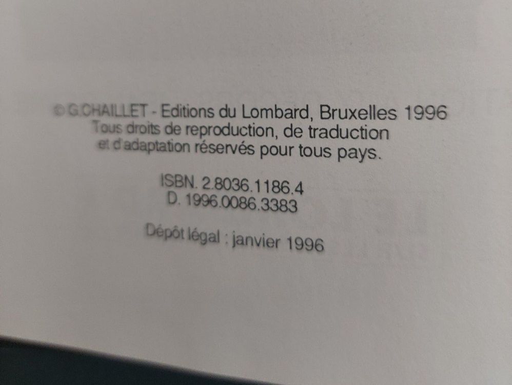 Vasco T.14 Sortilèges EO 1996 TBE (D'occasion) à Genève pour CHF 8 – avec livraison | Acheter ...