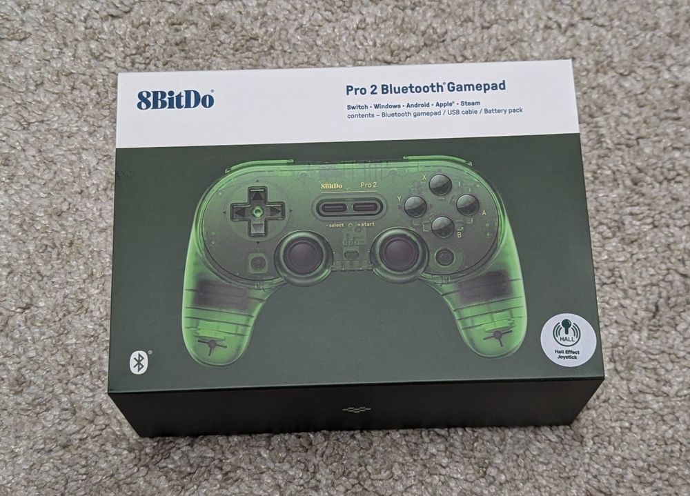 8BitDo Pro 2 Jade Green mit Hall Effect Sticks (Neu und originalverpackt) in Oftringen für CHF ...