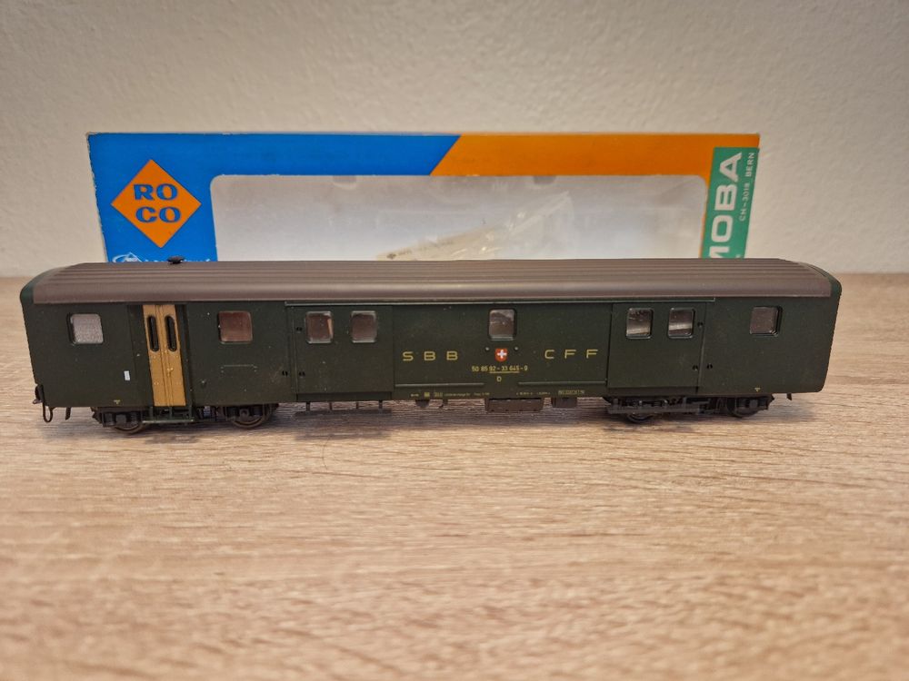 Roco 4240 Gepäckwagen SBB H0 (Gebraucht) in St-Aubin-Sauges für CHF 18 – mit Lieferung auf ...