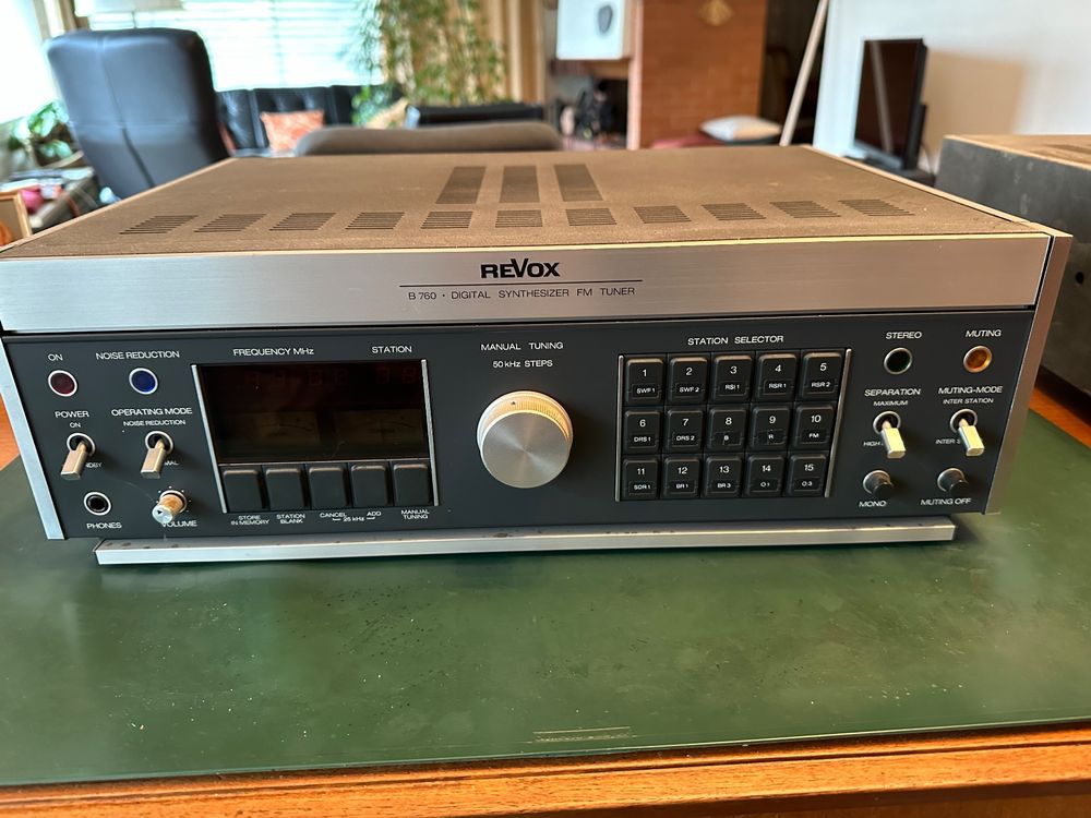 Revox B 760 Digital Synthesizer FM Tuner (Gebraucht) in Aesch BL für CHF 250 – mit Lieferung auf ...