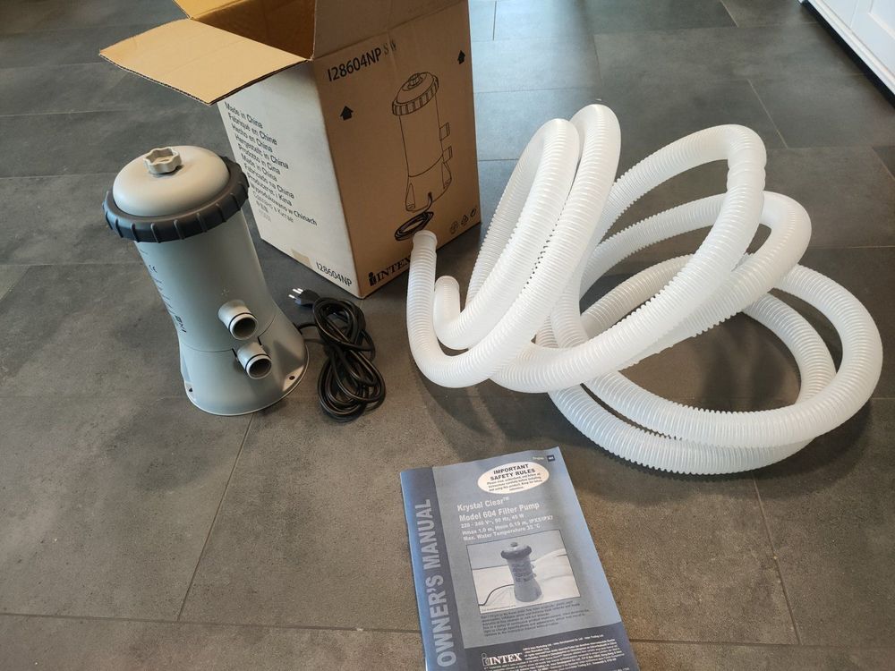 Filterpumpe Intex KrystalClear Model 604 | Kaufen auf Ricardo