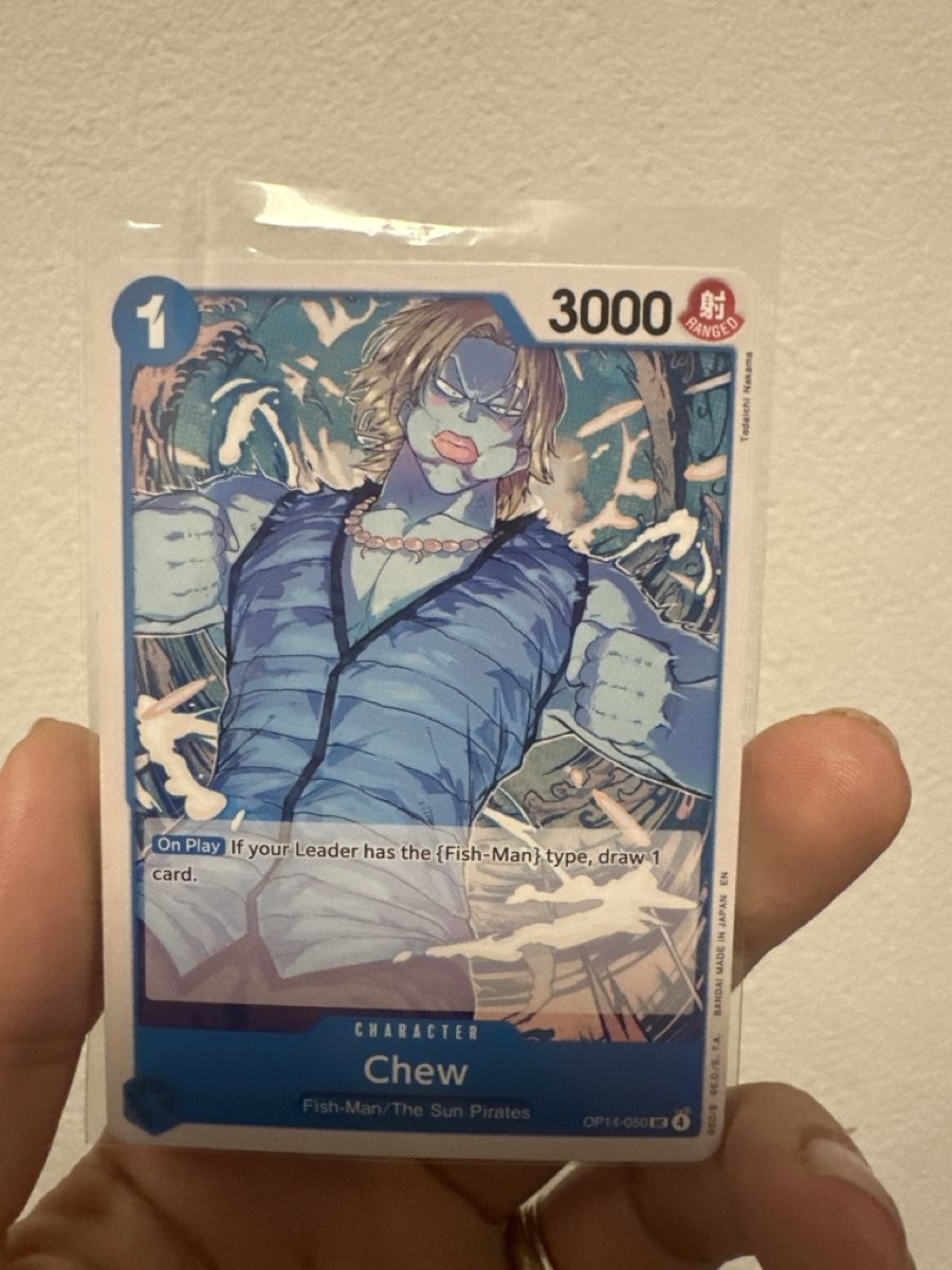 One Piece Card Game OP01-036 Chew - NM (Neu (gemäss Beschreibung)) in ...