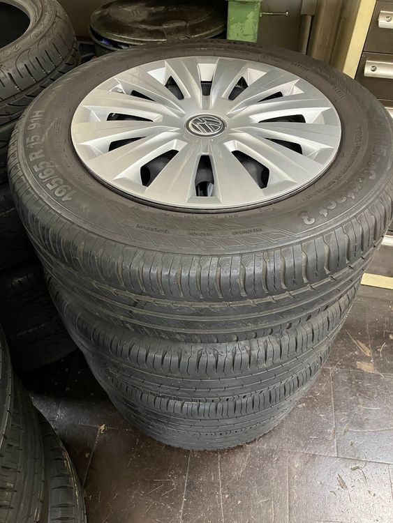 4 komplette Sommerräder zu VW Golf 5 195/65 R 15 91 H (Gebraucht) in ...