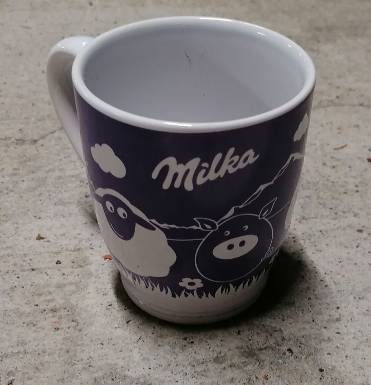 Milka Tasse Kaffeetasse Milchtasse - wie NEU (Neu (gemäss Beschreibung ...
