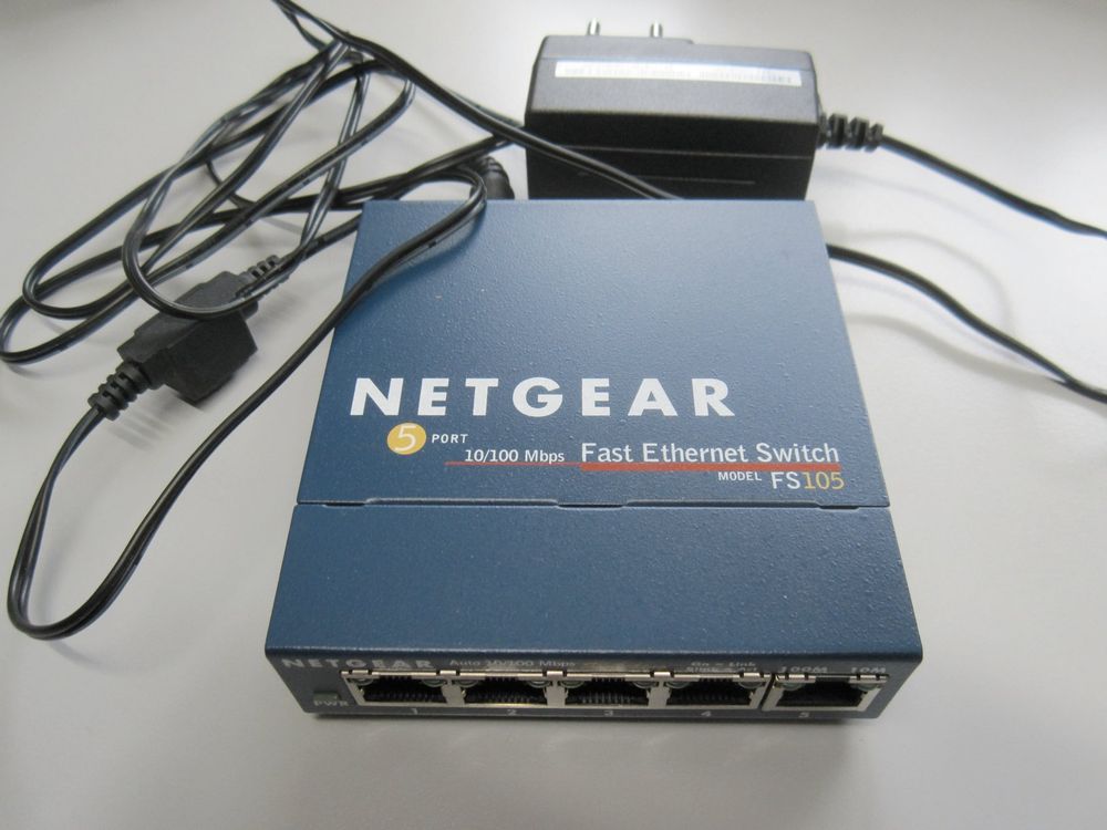 Netgear 5 Port Ethernet Switch (D'occasion) à Oberrohrdorf pour CHF 1 ...