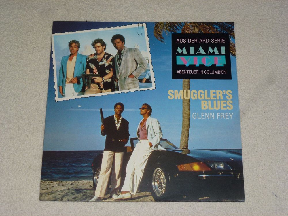 Maxi Single 12 Glenn Frey Smuggler S Blues Aus Miami Vice Gebraucht