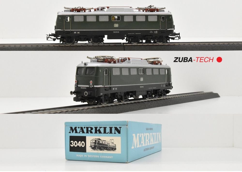 Märklin 3040 E-Lok BR 140 / E40 der DB, H0 WS Analog mit OVP (Gebraucht ...