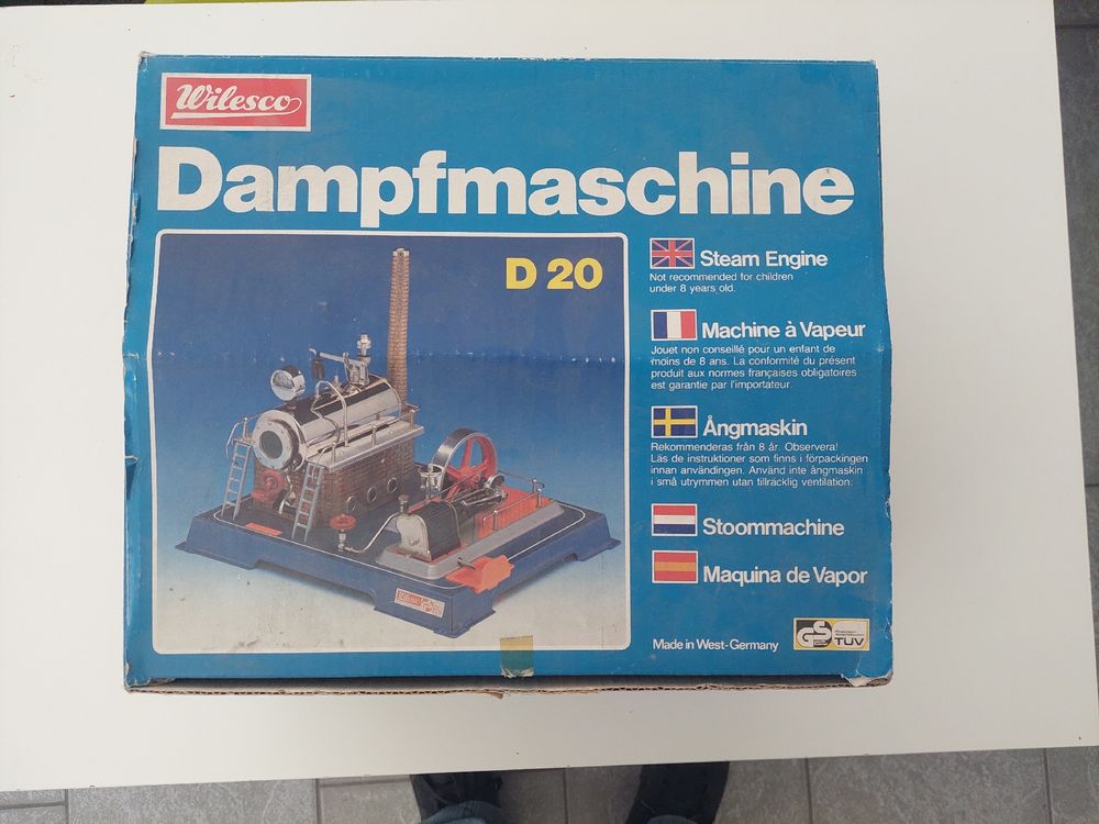 Wilesco D20 Spielzeug Dampfmaschine | Kaufen auf Ricardo