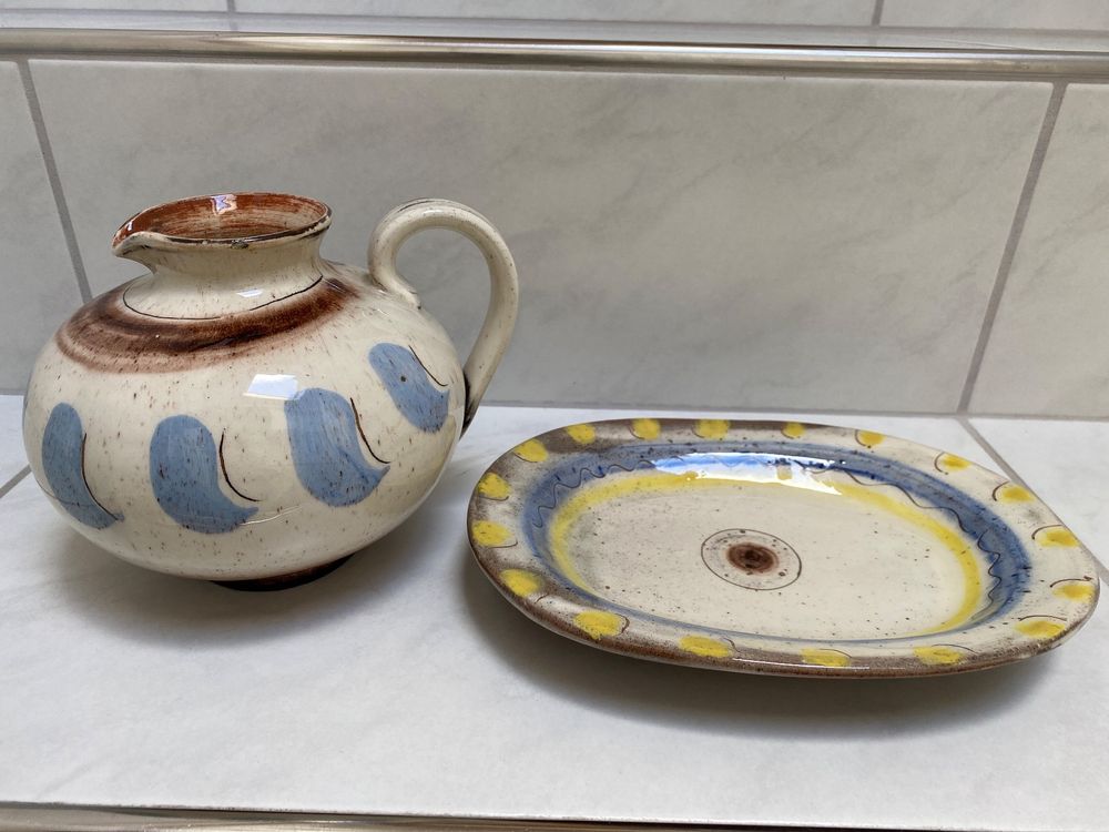 Linck Margrit, Krug und Platte, Keramik. (Gebraucht) in Biberist für CHF 155 – mit Lieferung auf ...