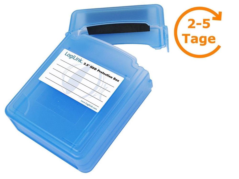 Aufbewahrungsbox für 2x 2.5 Festplatten (Neu und originalverpackt) in ...