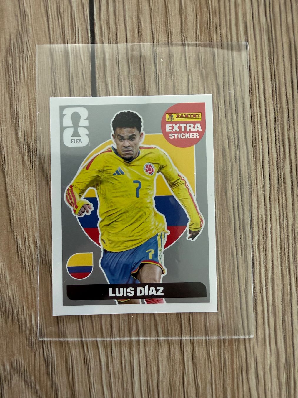 * Panini WM 2026 - Extra Sticker - Luis Diaz - Silber * (Neu (gemäss ...