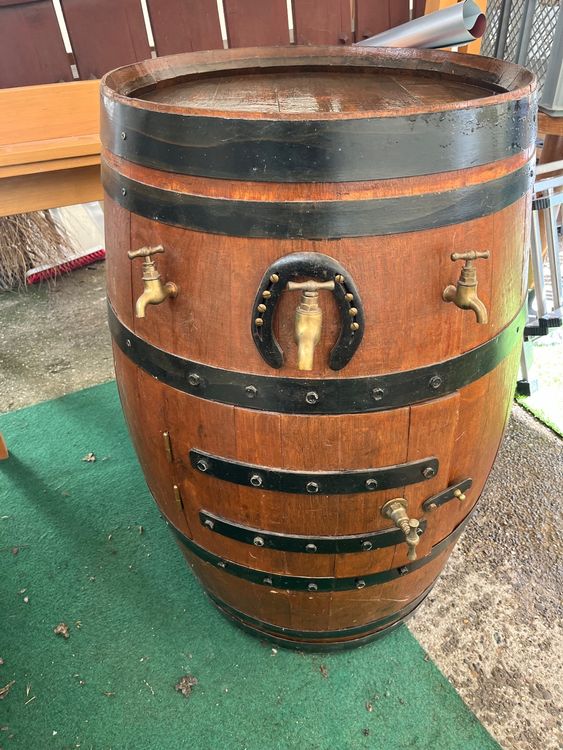 Weinfass Holzfass Stehtisch Garten Partyfass 3 Zapfhähne ... | Kaufen ...