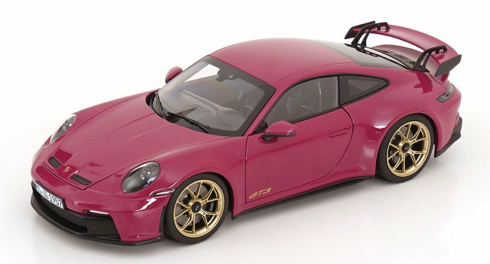 Porsche 911 (992) GT3 2021 rubin-rot 1/18 Norev NEUHEIT (Neu und ...