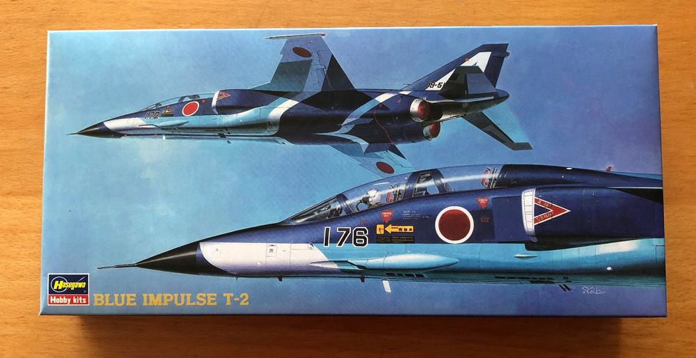 Mitsubishi Blue Impulse T-2 JASDF Acrobatic 1/72 by Hasegawa (Neu und ...