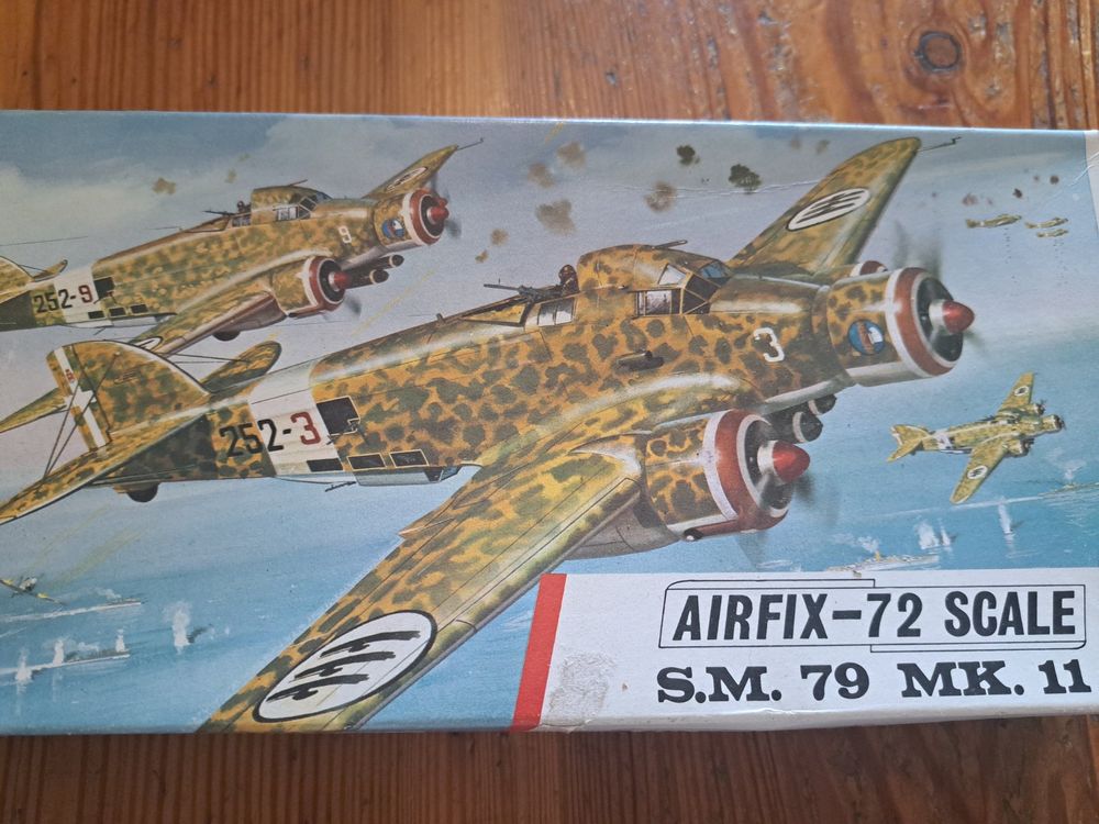 Savoia Marchetti S.M. 79 MK II 1/72 airfix 487 | Kaufen auf Ricardo