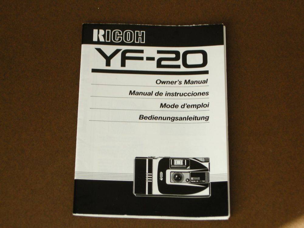 Ricoh YF-20 / 35mm Point n Shoot Kamera / Analog / Lomo | Kaufen auf ...