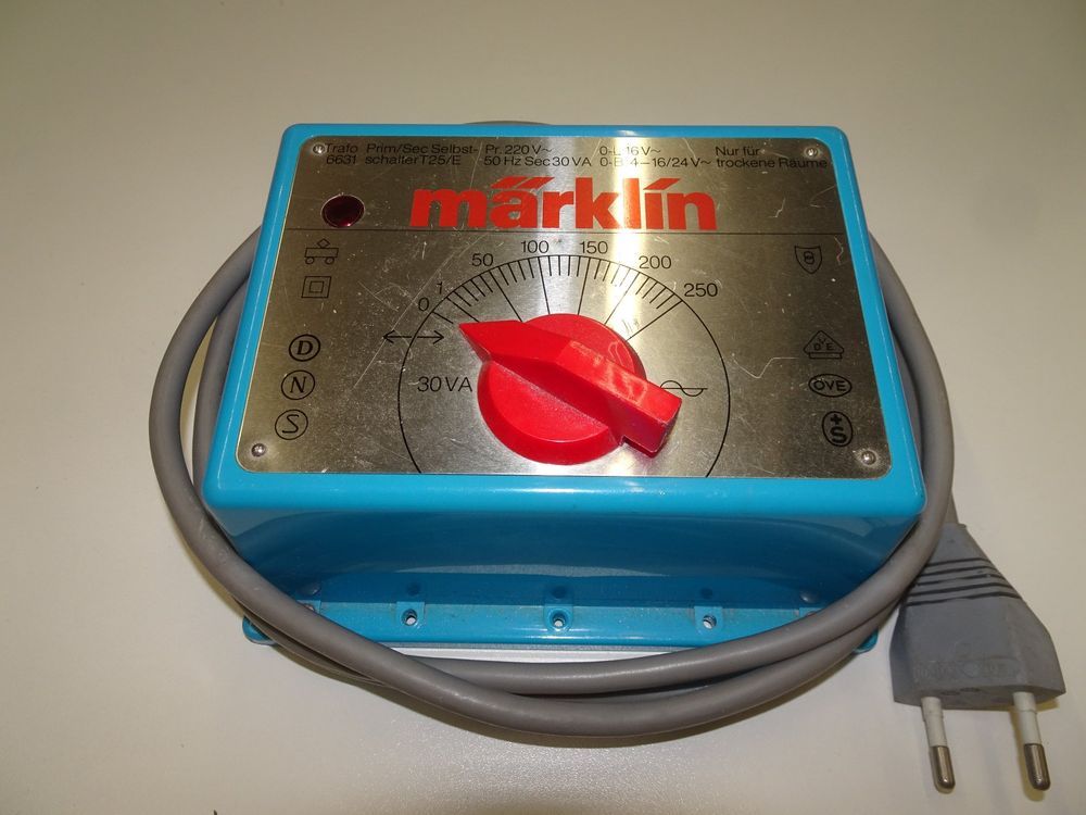 Märklin Trafo Transformator 30VA Art. 6631 (Gebraucht) in für CHF 9.9 ...