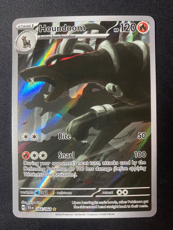 Houndoom 66 - Hundemon - IR - MINT - Shrouded Fable - EN (Neu (gemäss ...