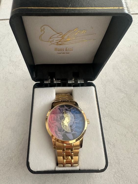 Hans Erni Lauf der Zeit Uhr (Gebraucht) in Luzern für CHF 220 – mit Lieferung auf Ricardo kaufen