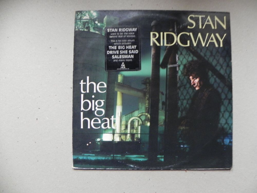 LP USA Folk Rock Sänger Stan Ridgway 1985 The big Heat (Gebraucht) in ...