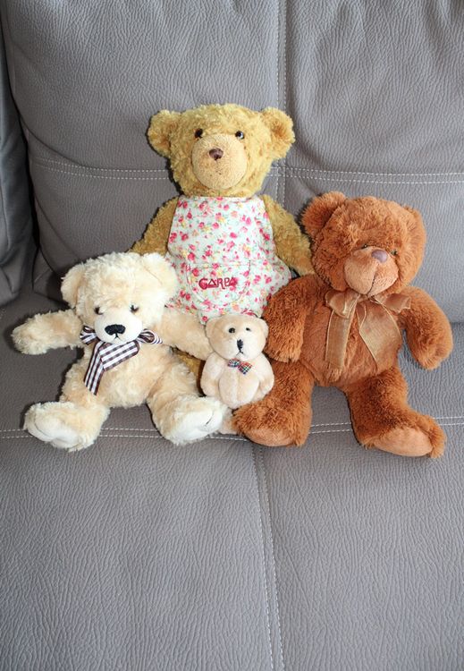 4 Teddybären davon 1 GARPA Teddybär HERMANN TEDDY ORIGINAL | Kaufen auf ...