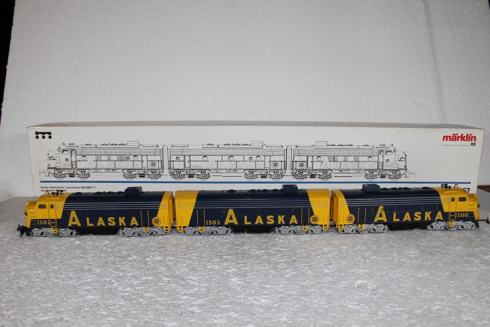 Märklin 3462 USA Alaska Diesellok EMD F7 Us analog (Gebraucht) in ...