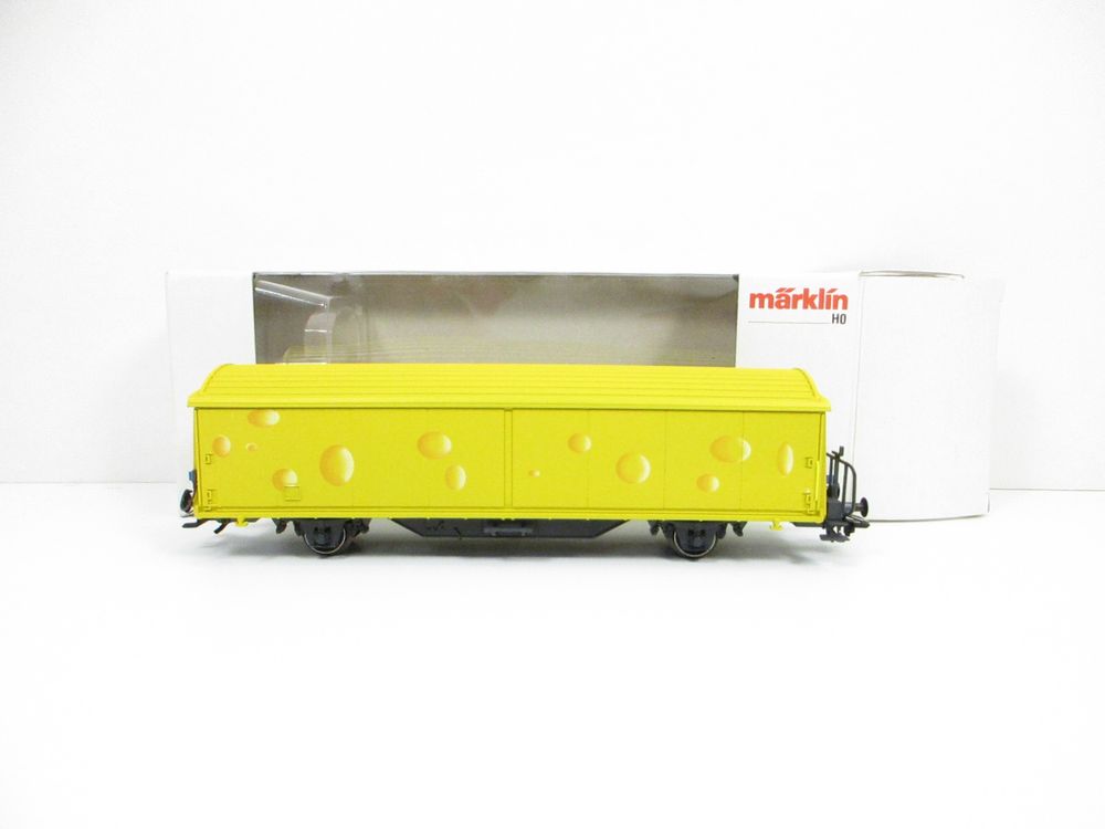 Märklin H0 84735.5 SBB Schiebewandwagen KÄSE (helles Gelb) (Neu und originalverpackt) in Olten ...
