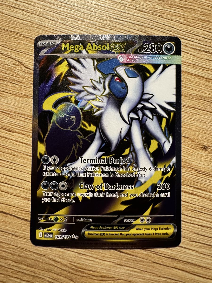 Carte Pokémon Mega Absol ex 161/132 MEG (Neuf (Voir description)) à ...