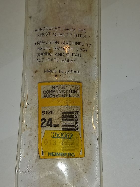 HOLZBOHRER 24mm/14cm Star-M Auger Bit (Gebraucht) in für CHF 4 – mit ...