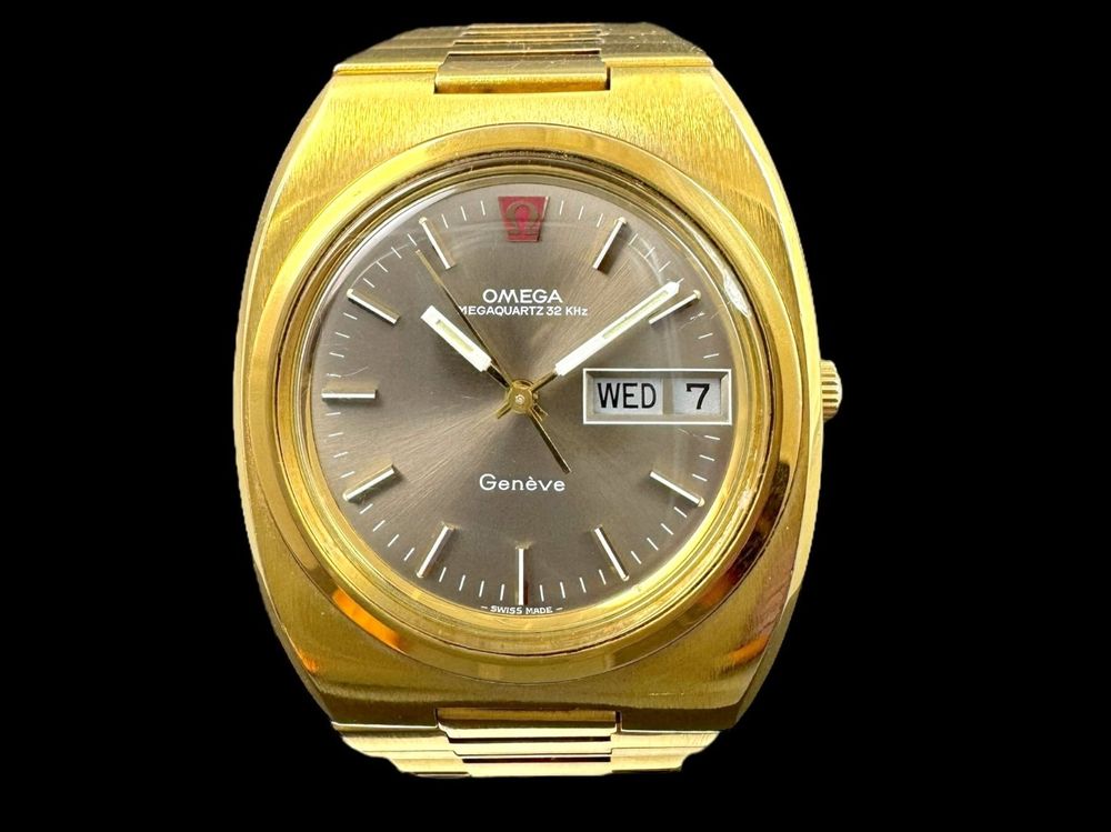 Omega Megaquartz 32 Day-Date 39mm vergoldet *U910 (Gebraucht) in Zürich ...