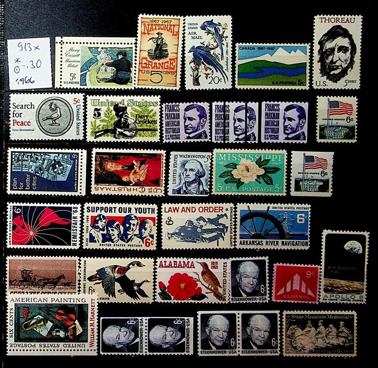 USA TIMBRES NEUFS** 1966-1970 /N469 | Kaufen auf Ricardo