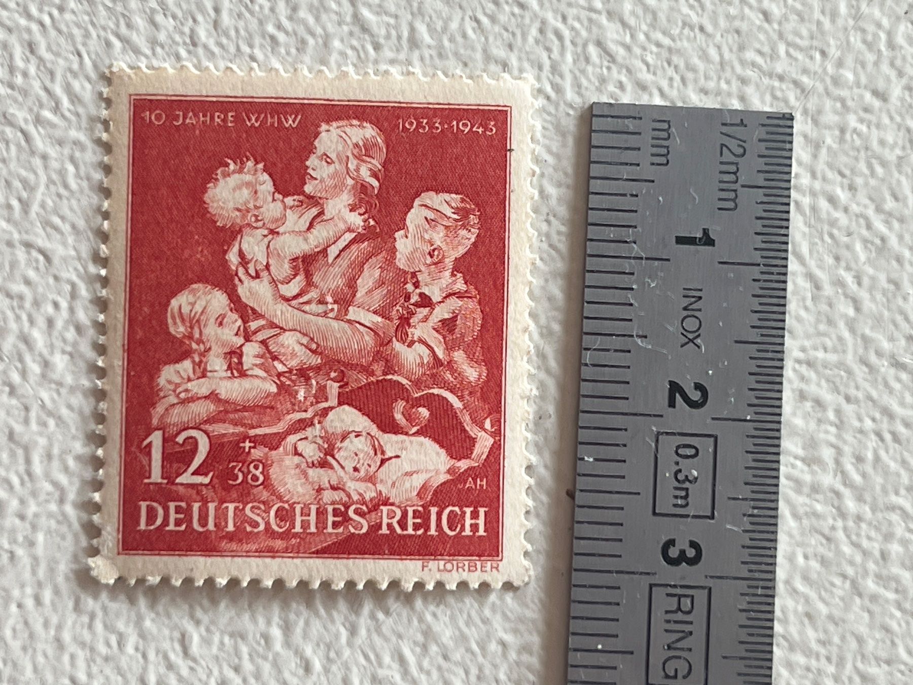 DR - Deutsche Reich / 3° Reich / Briefmarke (Gebraucht) in Chiasso für ...