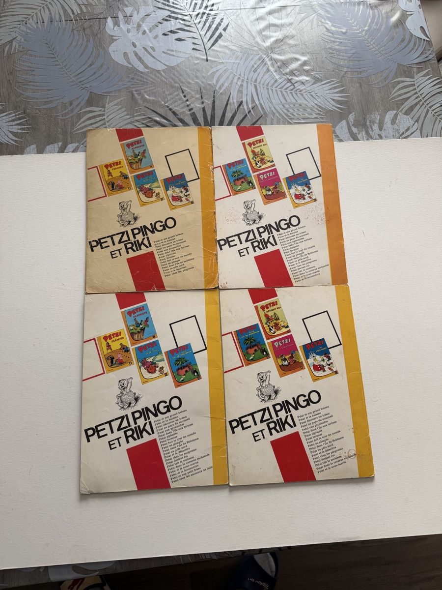 Lot de 4 BD Petzi anciennes tome 6 à 9 – Casterman (D'occasion) à ...