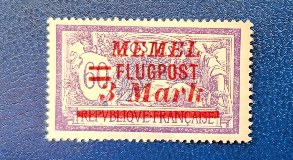 Deutsches Reich Memel-Mi 103/ Flugpost (Neu (gemäss Beschreibung)) in Hittnau für CHF 3 – mit ...