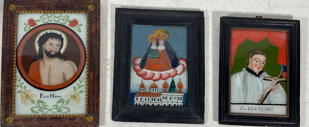 3x Antike Heilige Hinterglasmalerei um 1800 (Gebraucht) in Root für CHF 105 – mit Lieferung auf ...