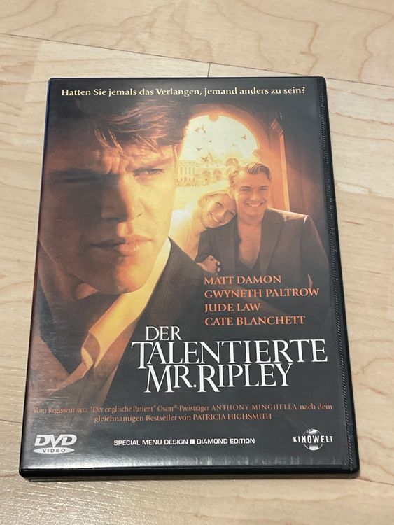 Der talentierte Mr Ripley DVD (Gebraucht) in Zwingen für CHF 2 – mit ...
