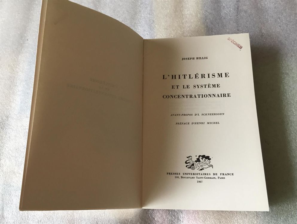 Hitlérisme & Système concentrationnaire | Kaufen auf Ricardo