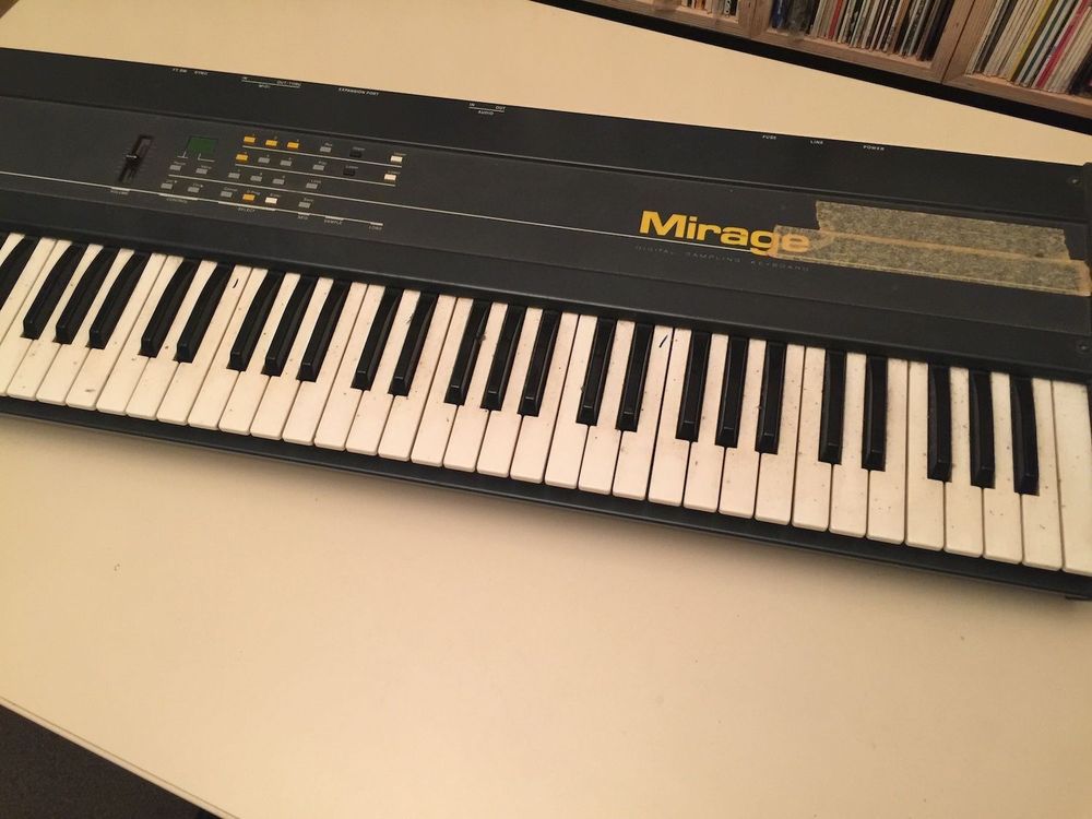 Ensoniq Mirage DSK-8 Digital Sampling Keyboard 8-Bit Sampler (D ...