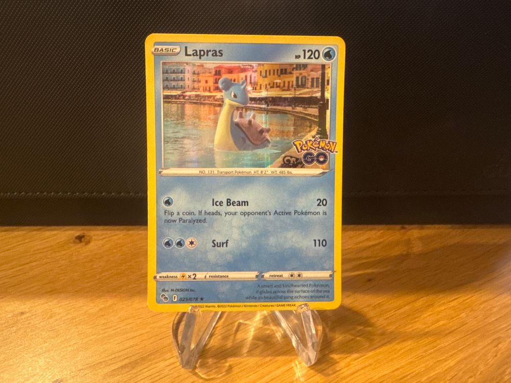 Lapras Holo Pokemon (Neu (gemäss Beschreibung)) in Rudolfingen für CHF ...
