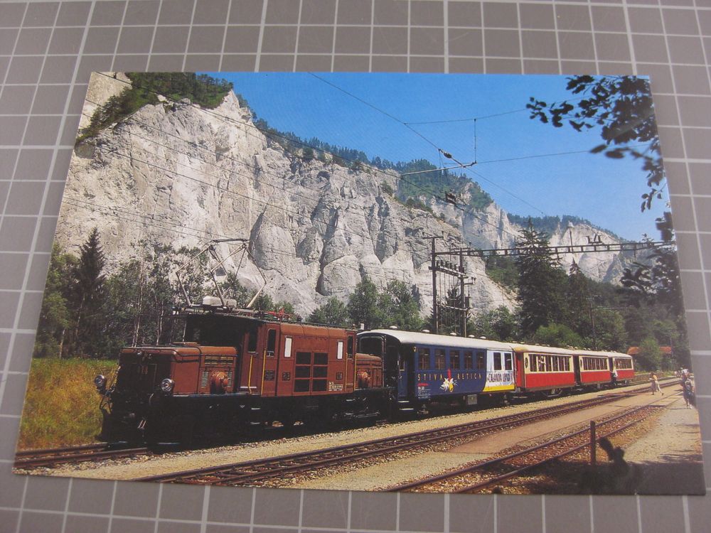 Ruinaulta mit RhB Zug (Gebraucht) in Malters für CHF 7 – mit Lieferung auf Ricardo kaufen