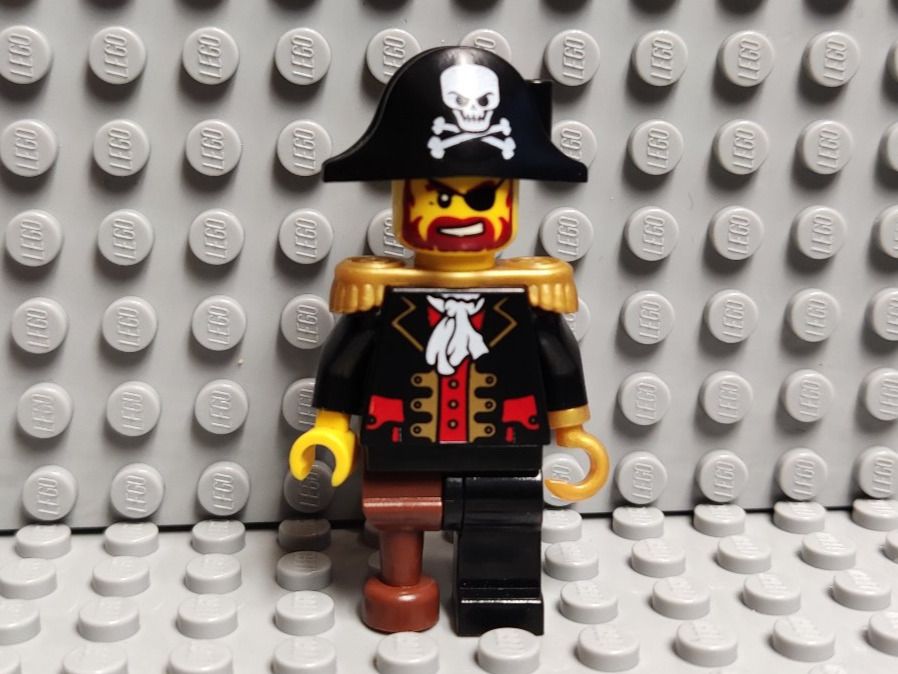 LEGO Pirates II Minifigur - Captain Brickbeard - pi081 (Gebraucht) in ...