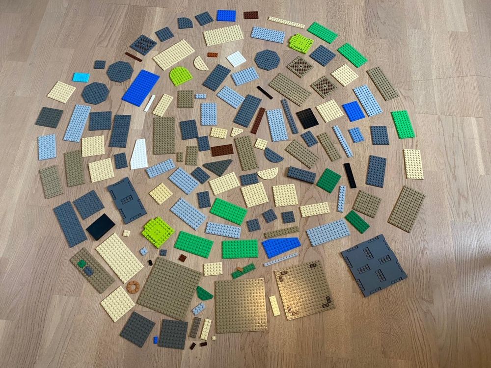 Lego ganz viele Original Platten - siehe Fotos (Gebraucht) in Zürich ...