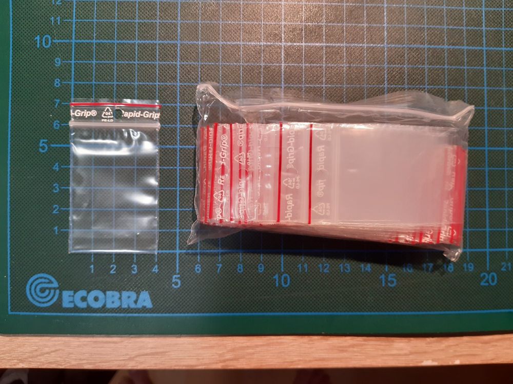 Rapid Grip Druckverschliessbeutel 4x6 cm 100 Stück (Neu (gemäss ...