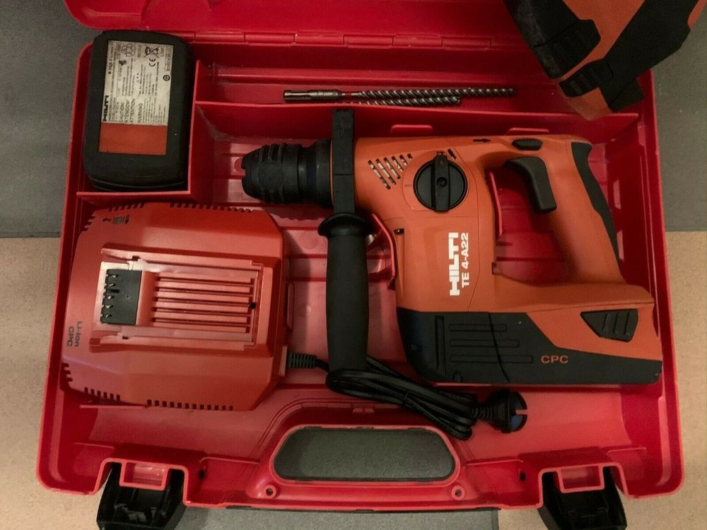 Hilti TE4 AKKU-Schlagbohrh.+DRS4+Akkus (Gebraucht) in Bülach für CHF 599 – mit Lieferung auf ...