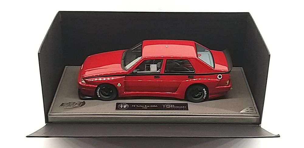Alfa Romeo 75 Turbo EVO Imsa Press Version Top Marques 1:18 | Acheter ...