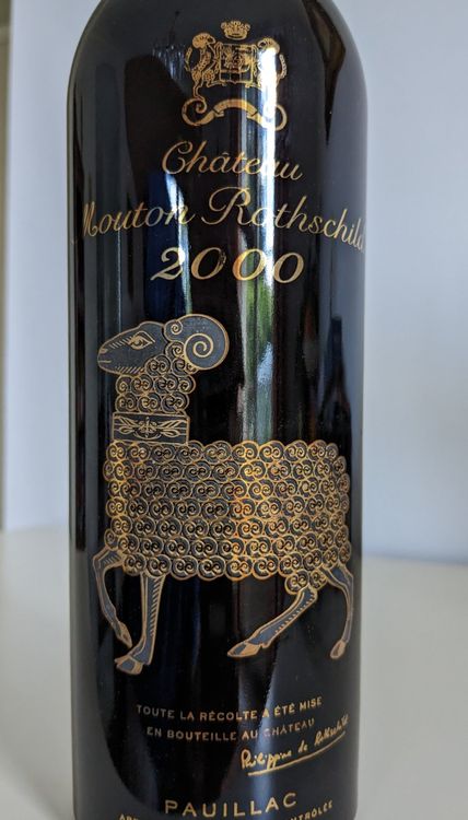 Château Mouton Rothschild 2000 (Neu (gemäss Beschreibung)) in Giffers für CHF 1690 – mit ...
