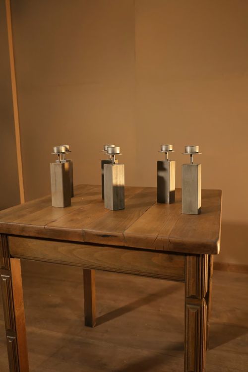 Hochwertige Metall Teelichthalter – handgefertigt – 1/6 Stk (Gebraucht) in Döttingen für CHF 19 ...