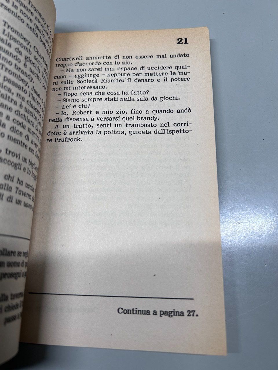 N. 7 "Chi ha ucciso Harlowe Trombey?" - Edward Packard 1987 (Usato) a ...