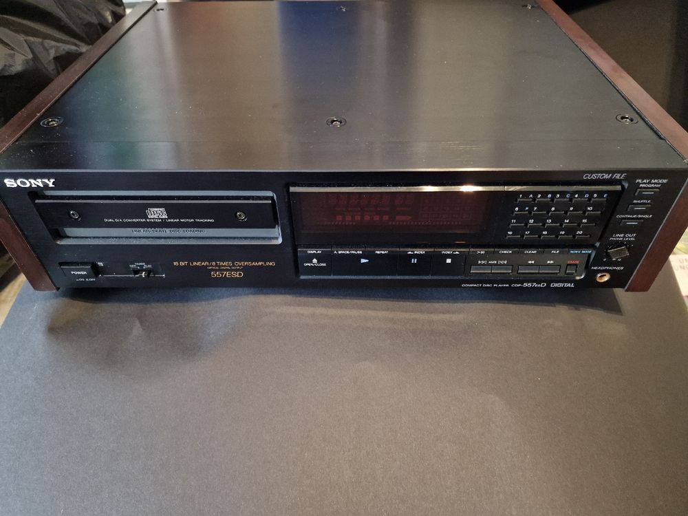 Sony Cd Player Cdp 557esd Kaufen Auf Ricardo