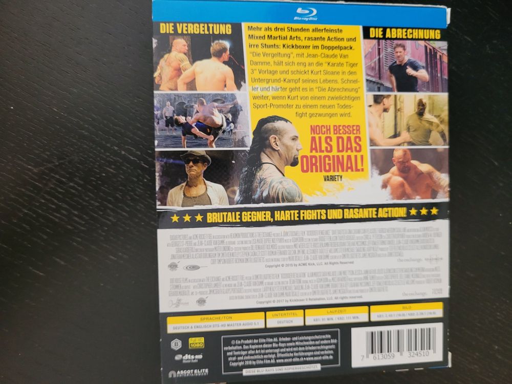 Ultimate kickboxer collection jean claude van damme (Gebraucht) in ...